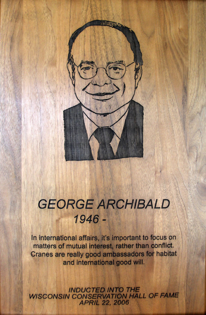 George Archibald | Wisconsin Conservation Hall of Fame