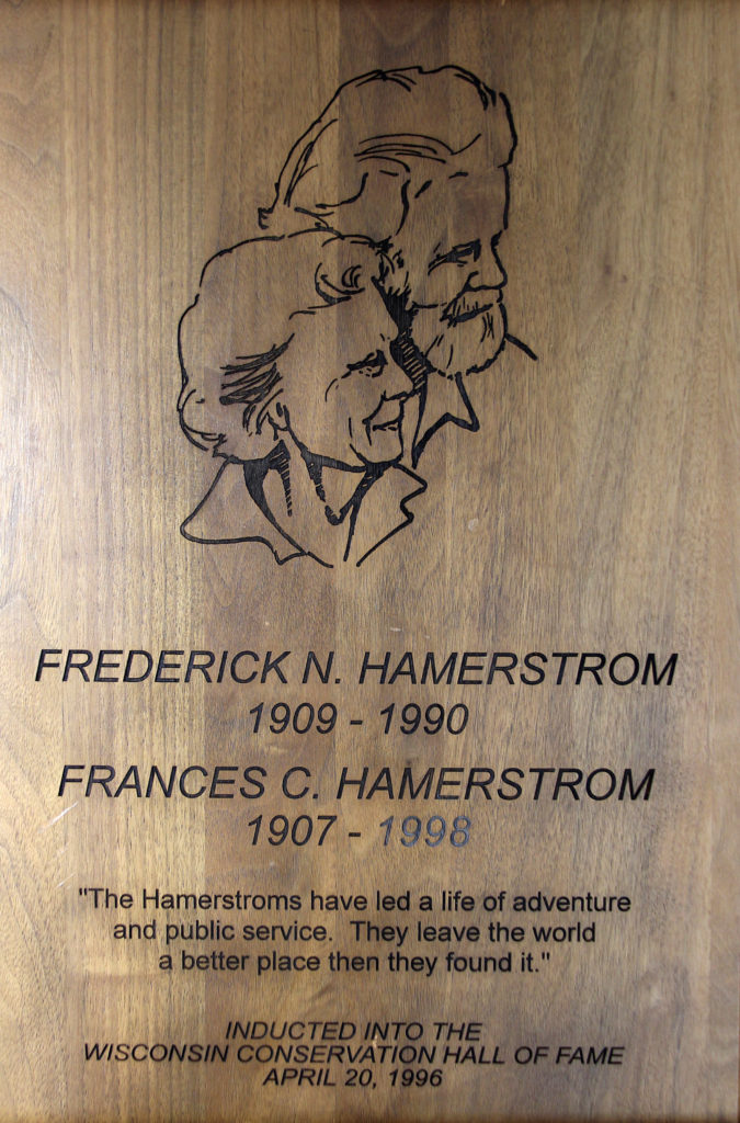 Frederick and Frances Hamerstrom | Wisconsin Conservation Hall of Fame